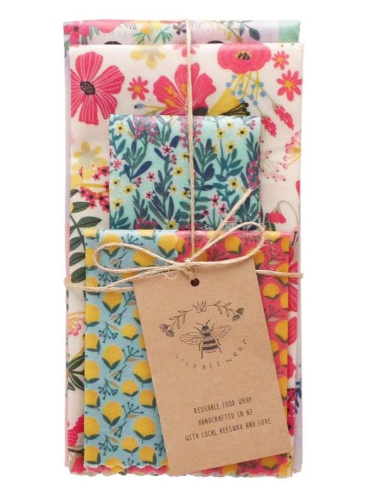 LilyBee Wrap Turn the Tide on Plastic - Set of 3 – NZ Health Store